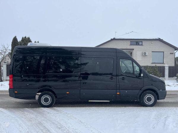 Black Volkswagen Crafter 2016 in Marijampole, with an engine capacity of 2.00 L and mileage of 267 thousand km for 16500 €, photo 6 on AUTOMOTO.COM.LV