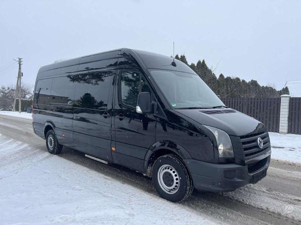 Black Volkswagen Crafter 2016 in Marijampole, with an engine capacity of 2.00 L and mileage of 267 thousand km for 16500 €, photo 7 on AUTOMOTO.COM.LV