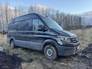 Melns Volkswagen Crafter 2018 Rīga, ar dzinēja tilpumu 2.00 L un nobraukumu 261 tūkst. km par 10150 €, foto 2 vietnē AUTOMOTO.COM.LV
