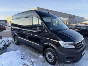 Black Volkswagen Crafter 2019 in Jonava, with an engine capacity of 2.00 L and mileage of 239 thousand km for 17500 €, photo 3 on AUTOMOTO.COM.LV