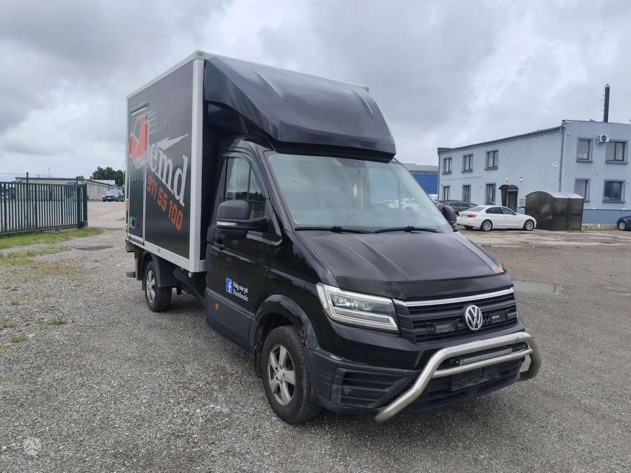 Melns Volkswagen Crafter 2020 Klaipėda, ar dzinēja tilpumu 1.97 L un nobraukumu 366 tūkst. km par 14900 €, foto 3 vietnē AUTOMOTO.COM.LV