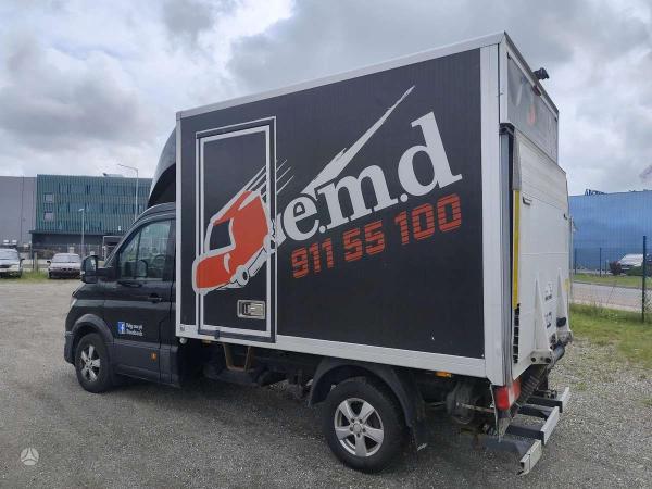 Melns Volkswagen Crafter 2020 Klaipėda, ar dzinēja tilpumu 1.97 L un nobraukumu 366 tūkst. km par 14900 €, foto 4 vietnē AUTOMOTO.COM.LV