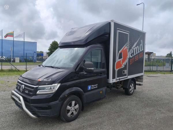 Melns Volkswagen Crafter 2020 Klaipėda, ar dzinēja tilpumu 1.97 L un nobraukumu 366 tūkst. km par 14900 €, foto 5 vietnē AUTOMOTO.COM.LV