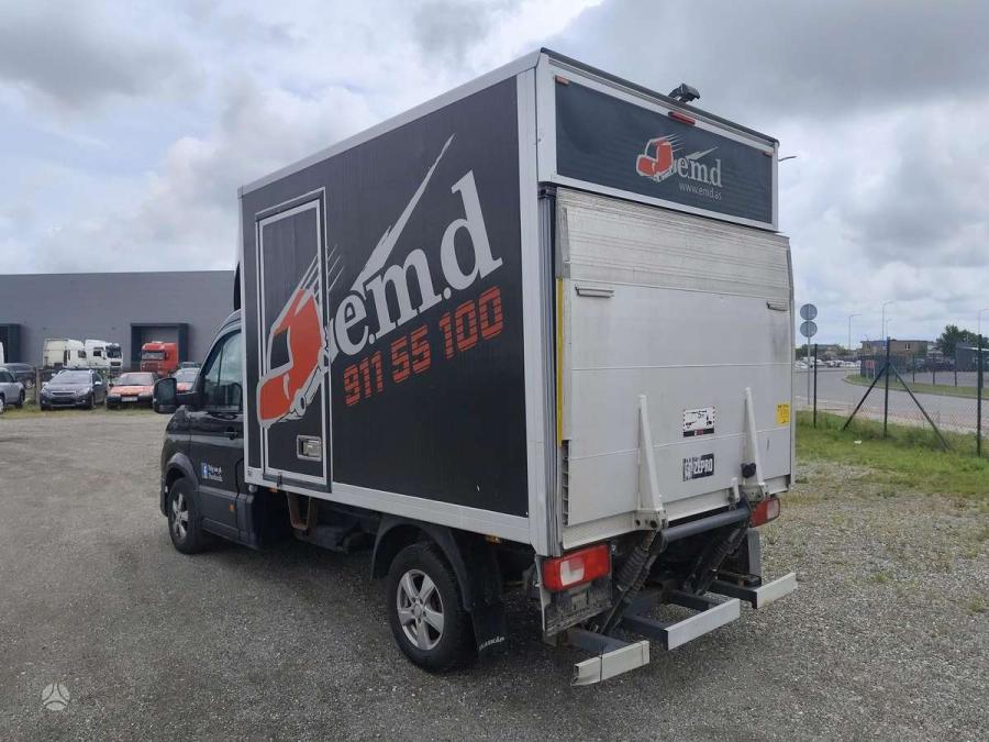 Melns Volkswagen Crafter 2020 Klaipėda, ar dzinēja tilpumu 1.97 L un nobraukumu 366 tūkst. km par 14900 €, foto 7 vietnē AUTOMOTO.COM.LV