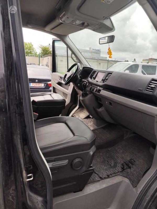 Melns Volkswagen Crafter 2020 Klaipėda, ar dzinēja tilpumu 1.97 L un nobraukumu 366 tūkst. km par 14900 €, foto 10 vietnē AUTOMOTO.COM.LV