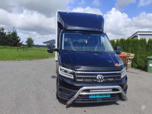 Black Volkswagen Crafter 2020 in Klaipeda, with an engine capacity of 1.97 L and mileage of 363 thousand km for 10900 €, photo 6 on AUTOMOTO.COM.LV