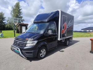Black Volkswagen Crafter 2020 in Klaipeda, with an engine capacity of 1.97 L and mileage of 363 thousand km for 10900 €, photo 16 on AUTOMOTO.COM.LV