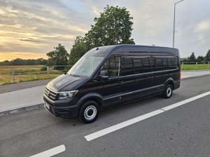Black Volkswagen Crafter 2021 in Marijampole, with an engine capacity of 2.00 L and mileage of 170 thousand km for 18900 €, photo  on AUTOMOTO.COM.LV