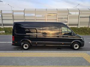 Black Volkswagen Crafter 2021 in Marijampole, with an engine capacity of 2.00 L and mileage of 170 thousand km for 18900 €, photo 5 on AUTOMOTO.COM.LV