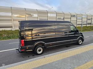 Black Volkswagen Crafter 2021 in Marijampole, with an engine capacity of 2.00 L and mileage of 170 thousand km for 18900 €, photo 6 on AUTOMOTO.COM.LV