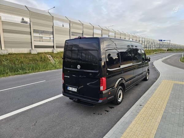 Melns Volkswagen Crafter 2021 Marijampole, ar dzinēja tilpumu 2.00 L un nobraukumu 170 tūkst. km par 18900 €, foto 7 vietnē AUTOMOTO.COM.LV