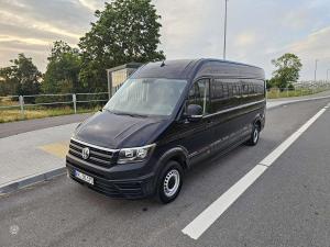 Black Volkswagen Crafter 2021 in Marijampole, with an engine capacity of 2.00 L and mileage of 170 thousand km for 18900 €, photo 14 on AUTOMOTO.COM.LV