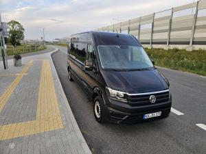 Black Volkswagen Crafter 2021 in Marijampole, with an engine capacity of 2.00 L and mileage of 170 thousand km for 18900 €, photo 16 on AUTOMOTO.COM.LV