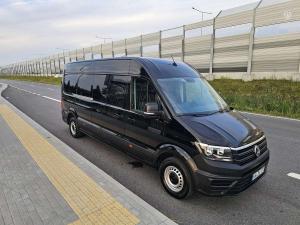 Black Volkswagen Crafter 2021 in Marijampole, with an engine capacity of 2.00 L and mileage of 170 thousand km for 18900 €, photo 17 on AUTOMOTO.COM.LV