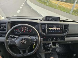 Black Volkswagen Crafter 2021 in Marijampole, with an engine capacity of 2.00 L and mileage of 170 thousand km for 18900 €, photo 21 on AUTOMOTO.COM.LV