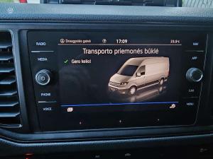 Black Volkswagen Crafter 2021 in Marijampole, with an engine capacity of 2.00 L and mileage of 170 thousand km for 18900 €, photo 24 on AUTOMOTO.COM.LV