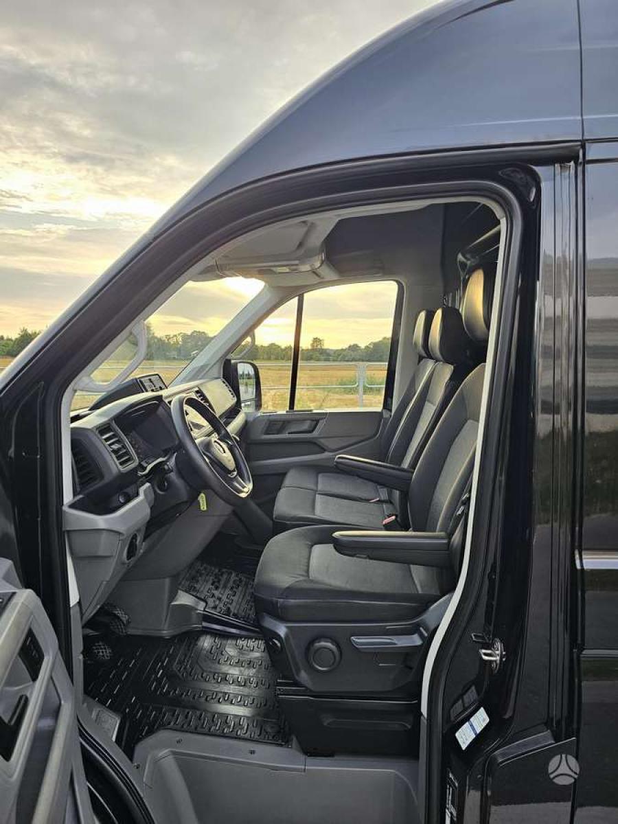 Black Volkswagen Crafter 2021 in Marijampole, with an engine capacity of 2.00 L and mileage of 170 thousand km for 18900 €, photo 26 on AUTOMOTO.COM.LV