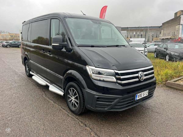 Melns Volkswagen Crafter 2022 Panevēža, ar dzinēja tilpumu 2.00 L un nobraukumu 239 tūkst. km par 28900 €, foto 1 vietnē AUTOMOTO.COM.LV