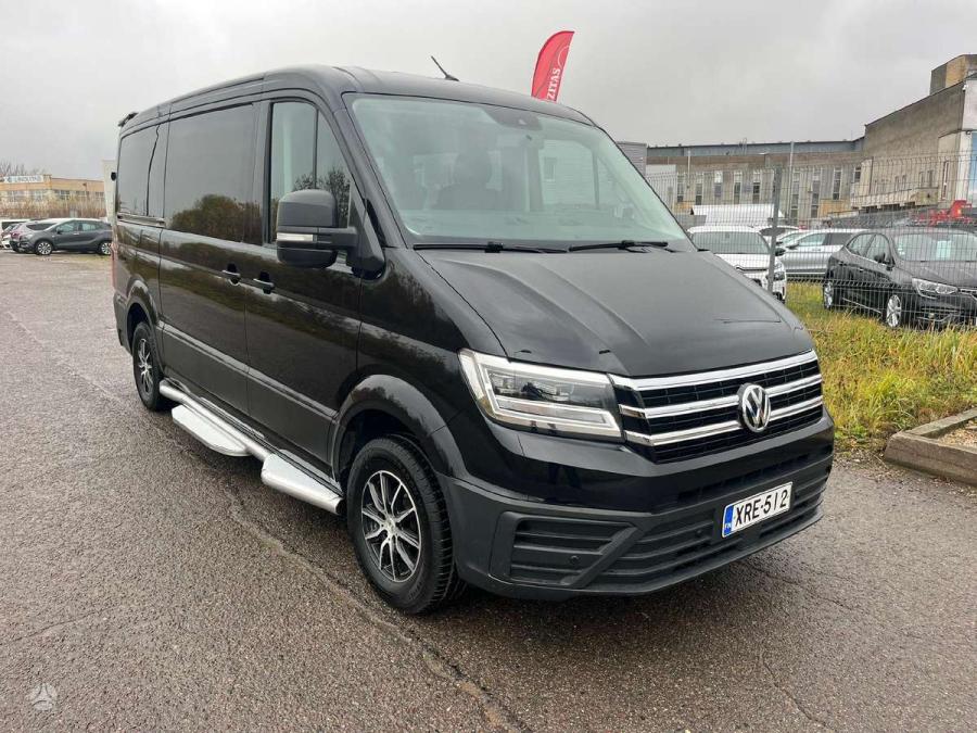 Melns Volkswagen Crafter 2022 Panevēža, ar dzinēja tilpumu 2.00 L un nobraukumu 239 tūkst. km par 28900 €, foto 1 vietnē AUTOMOTO.COM.LV