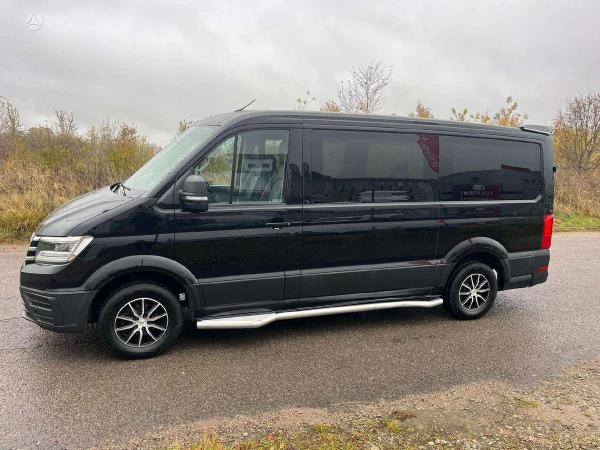 Melns Volkswagen Crafter 2022 Panevēža, ar dzinēja tilpumu 2.00 L un nobraukumu 239 tūkst. km par 28900 €, foto 4 vietnē AUTOMOTO.COM.LV
