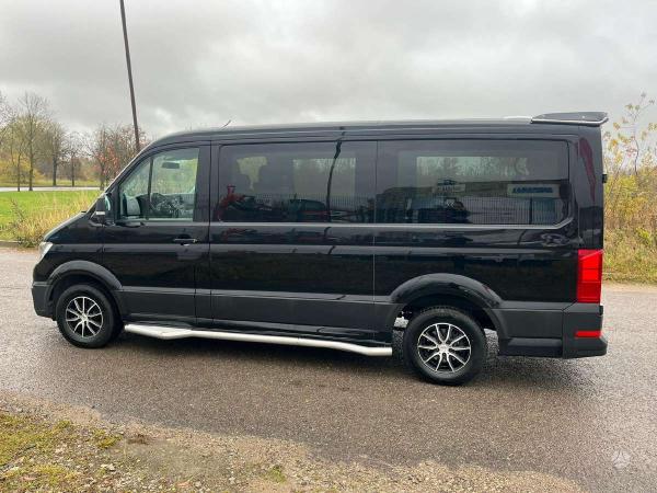 Melns Volkswagen Crafter 2022 Panevēža, ar dzinēja tilpumu 2.00 L un nobraukumu 239 tūkst. km par 28900 €, foto 7 vietnē AUTOMOTO.COM.LV