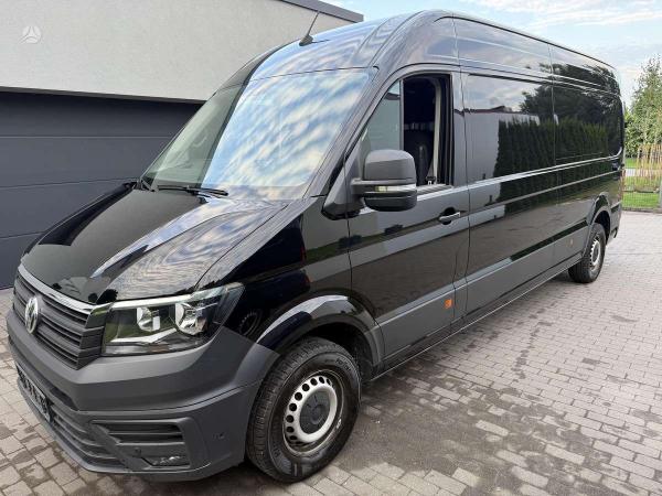 Melns Volkswagen Crafter 2023 Jonava, ar dzinēja tilpumu 2.00 L un nobraukumu 165 tūkst. km par 23300 €, foto 1 vietnē AUTOMOTO.COM.LV