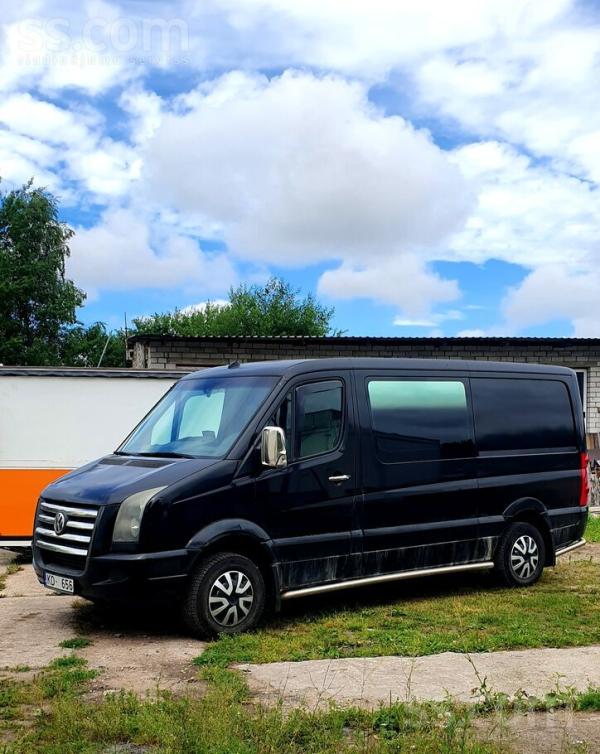Melns Volkswagen Crafter 2008 Rīga, ar dzinēja tilpumu 2.50 L un nobraukumu 500 tūkst. km par 2800 €, foto 1 vietnē AUTOMOTO.COM.LV