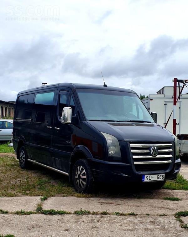 Melns Volkswagen Crafter 2008 Rīga, ar dzinēja tilpumu 2.50 L un nobraukumu 500 tūkst. km par 2800 €, foto 9 vietnē AUTOMOTO.COM.LV