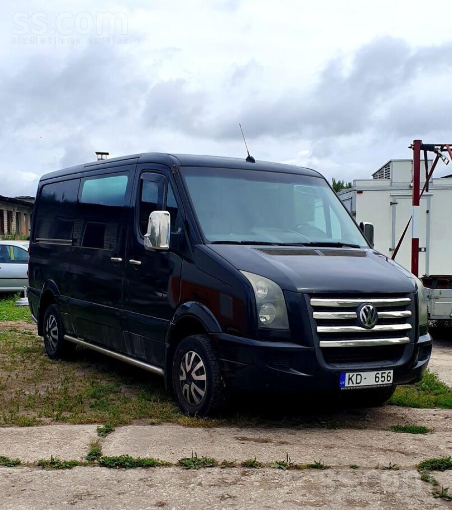 Melns Volkswagen Crafter 2008 Rīga, ar dzinēja tilpumu 2.50 L un nobraukumu 500 tūkst. km par 2800 €, foto 11 vietnē AUTOMOTO.COM.LV