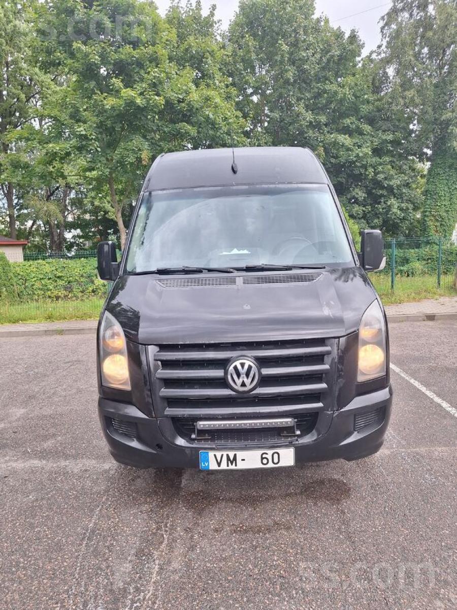 Melns Volkswagen Crafter 2010 Rīga, ar dzinēja tilpumu 2.50 L un nobraukumu 404 tūkst. km par 4800 €, foto 3 vietnē AUTOMOTO.COM.LV