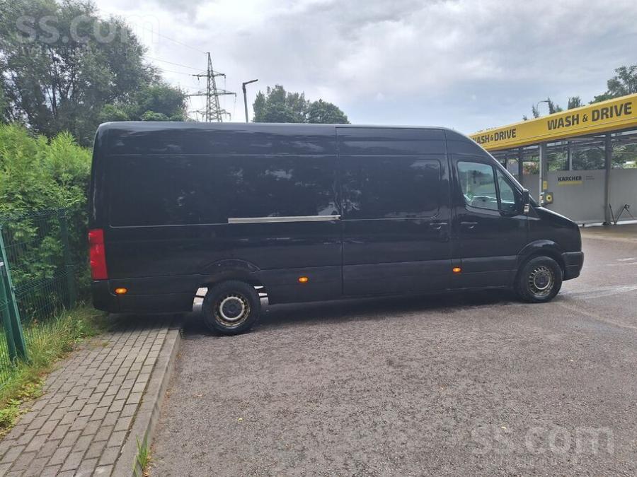 Melns Volkswagen Crafter 2010 Rīga, ar dzinēja tilpumu 2.50 L un nobraukumu 404 tūkst. km par 4800 €, foto 6 vietnē AUTOMOTO.COM.LV