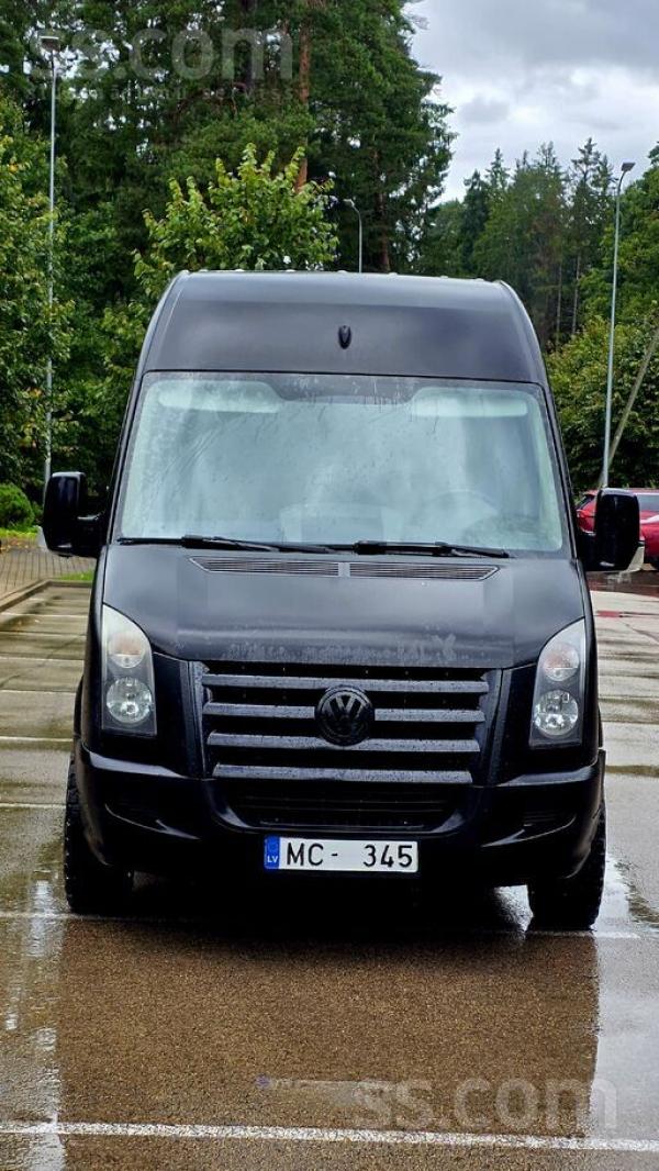 Melns Volkswagen Crafter 2010 Ogre, ar dzinēja tilpumu 2.50 L un nobraukumu 387 tūkst. km par 5950 €, foto 3 vietnē AUTOMOTO.COM.LV