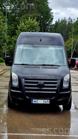 Melns Volkswagen Crafter 2010 Ogre, ar dzinēja tilpumu 2.50 L un nobraukumu 387 tūkst. km par 5950 €, foto 3 vietnē AUTOMOTO.COM.LV