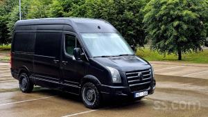 Melns Volkswagen Crafter 2010 Ogre, ar dzinēja tilpumu 2.50 L un nobraukumu 387 tūkst. km par 5950 €, foto 4 vietnē AUTOMOTO.COM.LV
