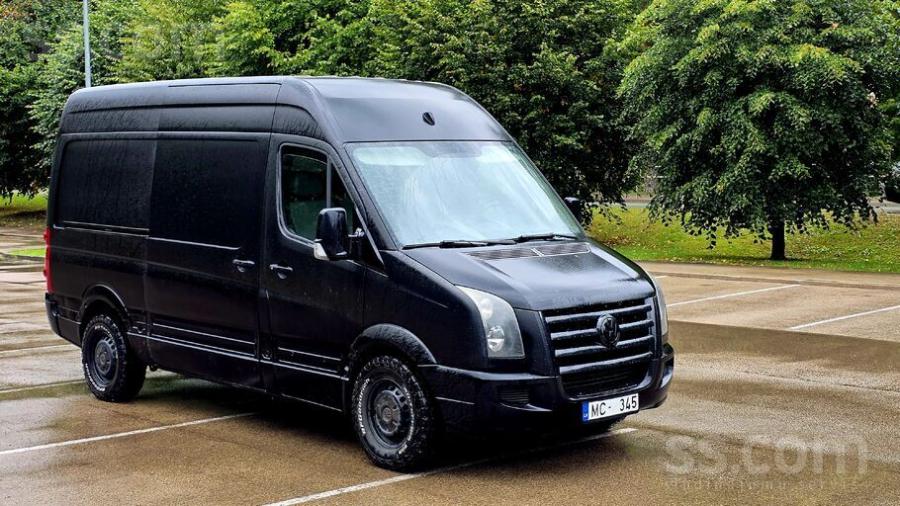 Melns Volkswagen Crafter 2010 Ogre, ar dzinēja tilpumu 2.50 L un nobraukumu 387 tūkst. km par 5950 €, foto 4 vietnē AUTOMOTO.COM.LV