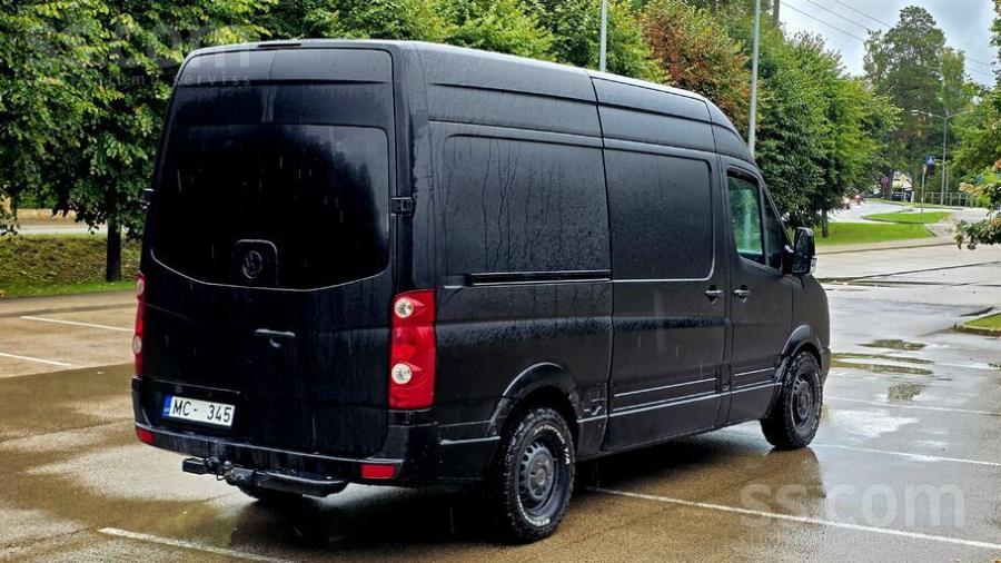 Melns Volkswagen Crafter 2010 Ogre, ar dzinēja tilpumu 2.50 L un nobraukumu 387 tūkst. km par 5950 €, foto 5 vietnē AUTOMOTO.COM.LV