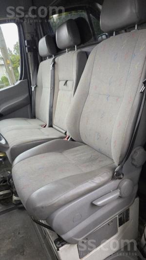 Melns Volkswagen Crafter 2010 Ogre, ar dzinēja tilpumu 2.50 L un nobraukumu 387 tūkst. km par 5950 €, foto 12 vietnē AUTOMOTO.COM.LV