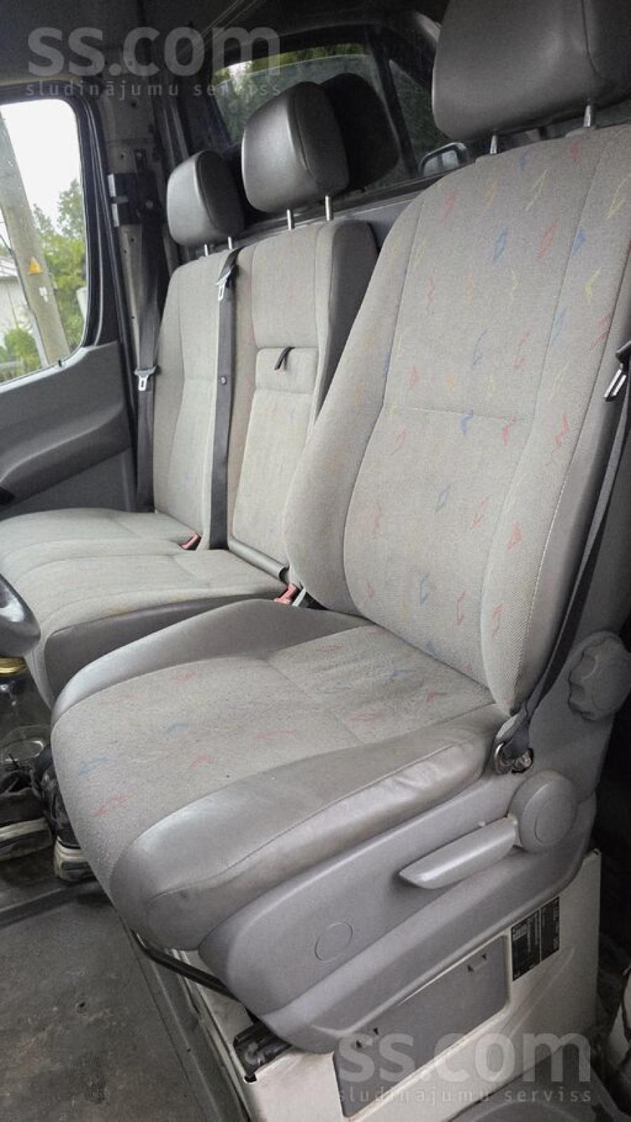Melns Volkswagen Crafter 2010 Ogre, ar dzinēja tilpumu 2.50 L un nobraukumu 387 tūkst. km par 5950 €, foto 12 vietnē AUTOMOTO.COM.LV