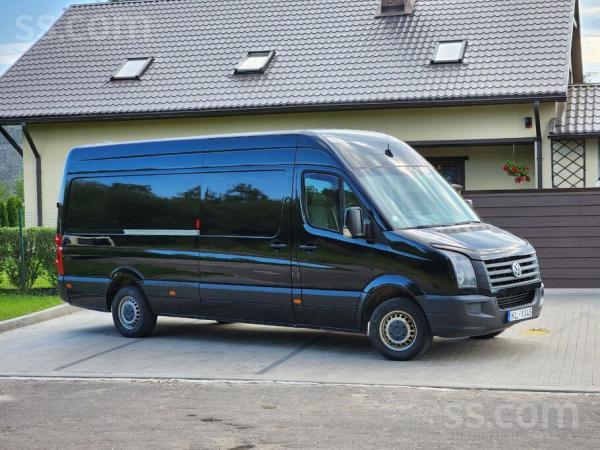 Melns Volkswagen Crafter 2014 Jelgava, ar dzinēja tilpumu 2.00 L un nobraukumu 272 tūkst. km par 8800 €, foto 3 vietnē AUTOMOTO.COM.LV