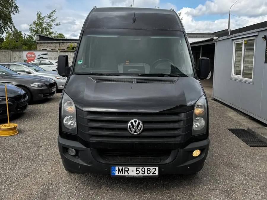 Melns Volkswagen Crafter 2014 Daugavpils, ar dzinēja tilpumu 2.00 L un nobraukumu 380 tūkst. km par 13500 €, foto 3 vietnē AUTOMOTO.COM.LV