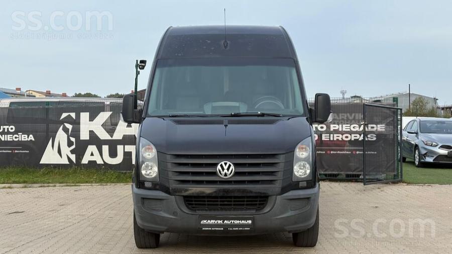 Melns Volkswagen Crafter 2016 Liepāja, ar dzinēja tilpumu 2.00 L un nobraukumu 285 tūkst. km par 13850 €, foto 1 vietnē AUTOMOTO.COM.LV