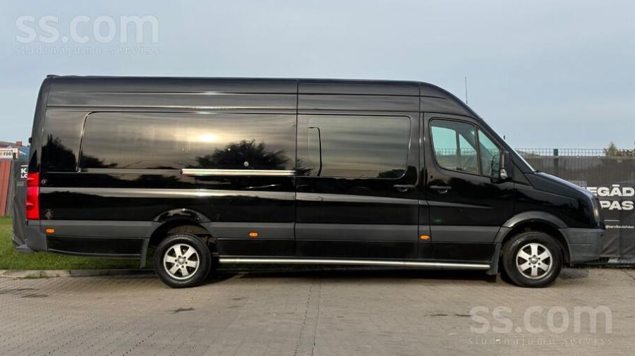 Melns Volkswagen Crafter 2016 Liepāja, ar dzinēja tilpumu 2.00 L un nobraukumu 285 tūkst. km par 13850 €, foto 4 vietnē AUTOMOTO.COM.LV