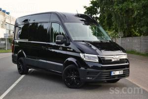 Melns Volkswagen Crafter 2019 Jelgava, ar dzinēja tilpumu 2.00 L un nobraukumu 0 tūkst. km par 19900 €, foto  vietnē AUTOMOTO.COM.LV