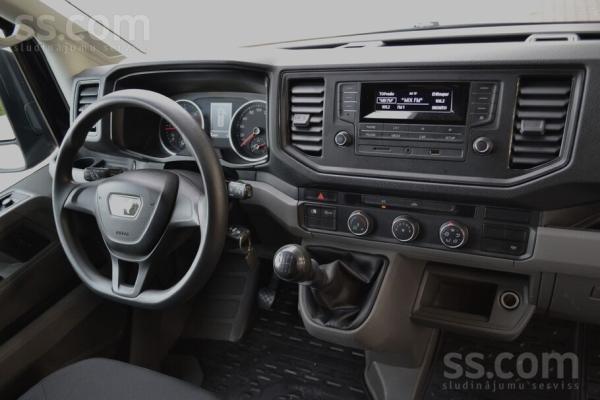 Melns Volkswagen Crafter 2019 Jelgava, ar dzinēja tilpumu 2.00 L un nobraukumu 0 tūkst. km par 19900 €, foto 10 vietnē AUTOMOTO.COM.LV