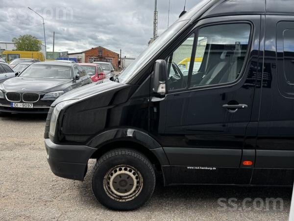 Black Volkswagen Crafter 2014 in Daugavpils, with an engine capacity of 2.00 L and mileage of 0 thousand km for 13500 €, photo 7 on AUTOMOTO.COM.LV