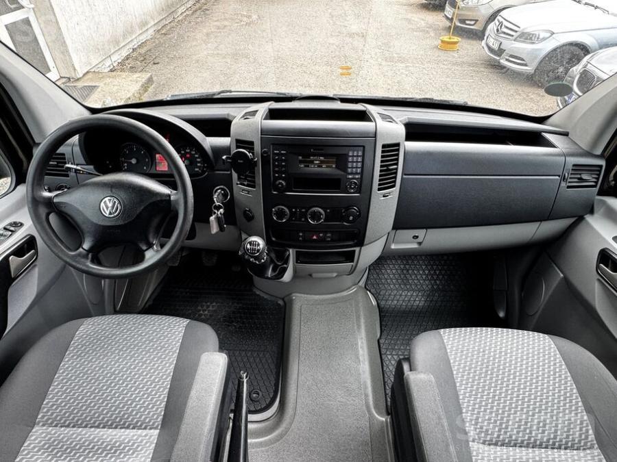 Melns Volkswagen Crafter 2014 Daugavpils, ar dzinēja tilpumu 2.00 L un nobraukumu 0 tūkst. km par 13500 €, foto 14 vietnē AUTOMOTO.COM.LV