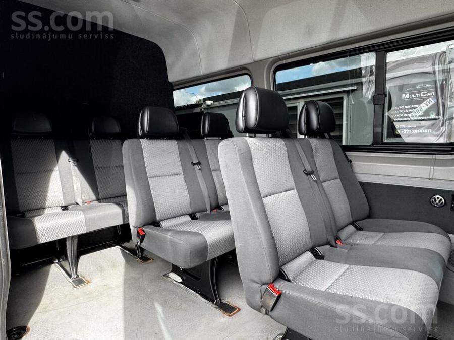 Melns Volkswagen Crafter 2014 Daugavpils, ar dzinēja tilpumu 2.00 L un nobraukumu 0 tūkst. km par 13500 €, foto 21 vietnē AUTOMOTO.COM.LV