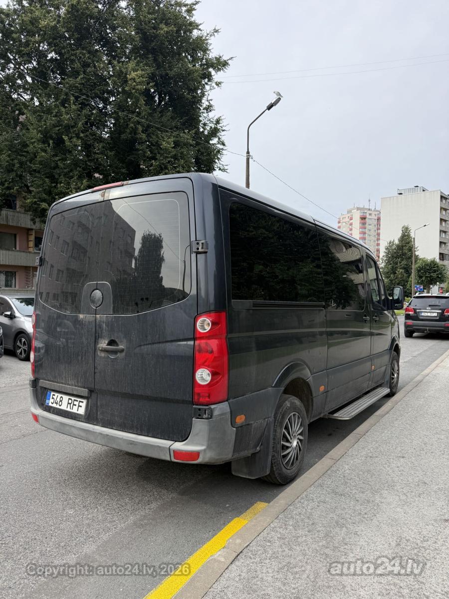 Black Volkswagen Crafter 2012 in Tallinn, with an engine capacity of 2.00 L and mileage of 620 thousand km for 5000 €, photo 4 on AUTOMOTO.COM.LV