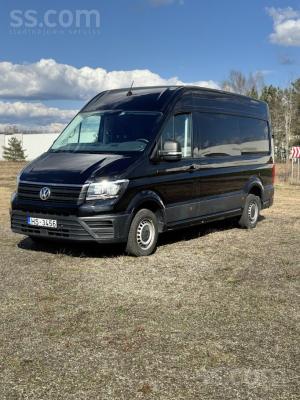 Black Volkswagen Crafter 2018 in Riga, with an engine capacity of 2.00 L and mileage of 272 thousand km for 11500 €, photo  on AUTOMOTO.COM.LV