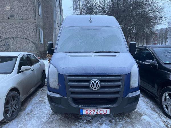 Zils Volkswagen Crafter 2007 Kauņa, ar dzinēja tilpumu 2.50 L un nobraukumu 380 tūkst. km par 4600 €, foto 1 vietnē AUTOMOTO.COM.LV